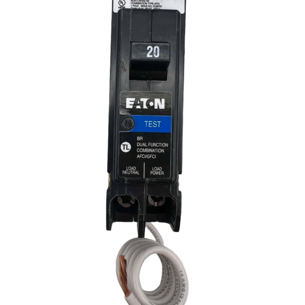 Eaton 20 Amp Dual Function Breaker - BRN120DF | Arck Electric – Arck ...