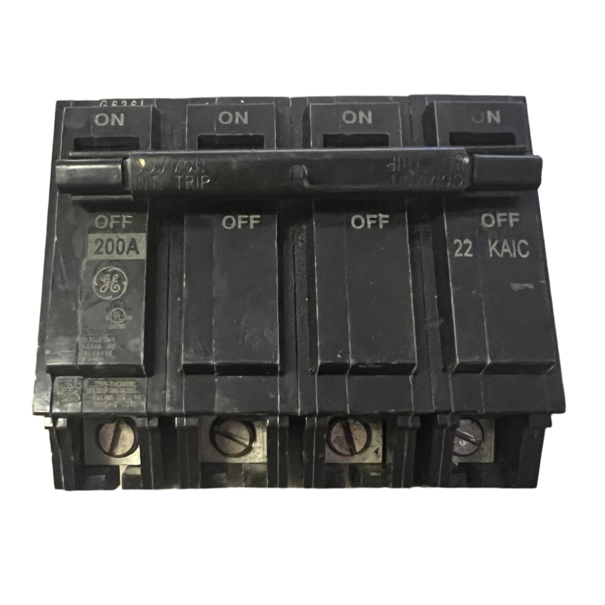 GE 200 Amp, 4 Pole Breaker - THQMV200WL | Arck Electric – Arck ...