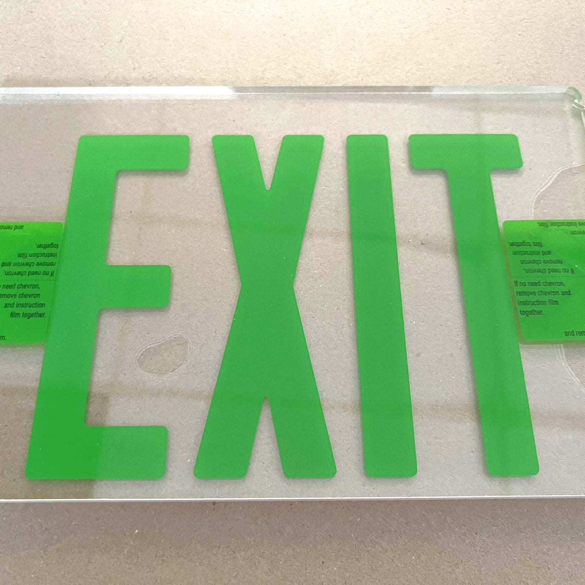 Rotatable Green LED EXIT Sign | Arck Electric – Arck Electrical Supply