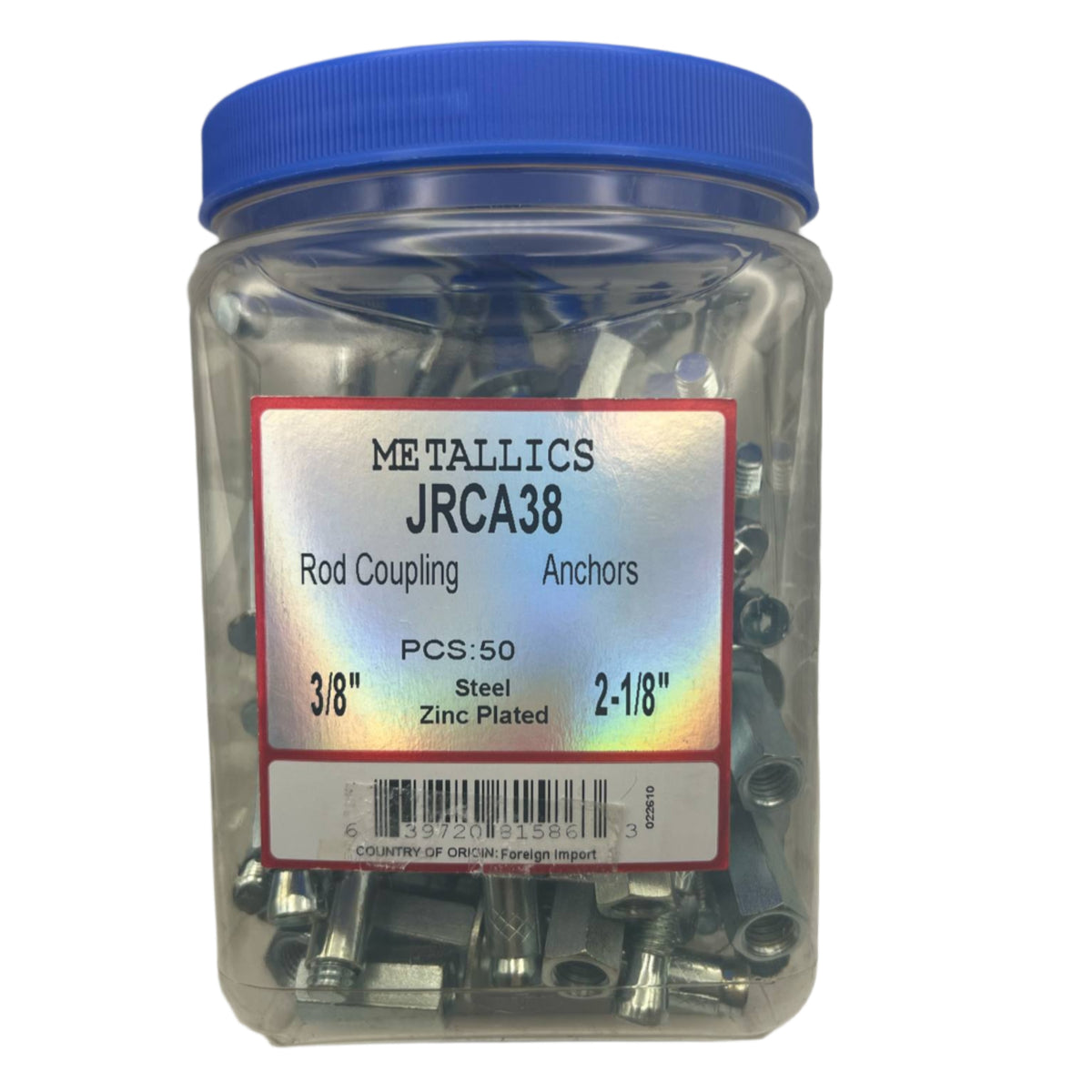 METALLICS Rod Coupling Anchors 50 pcs. – Arck Electrical Supply