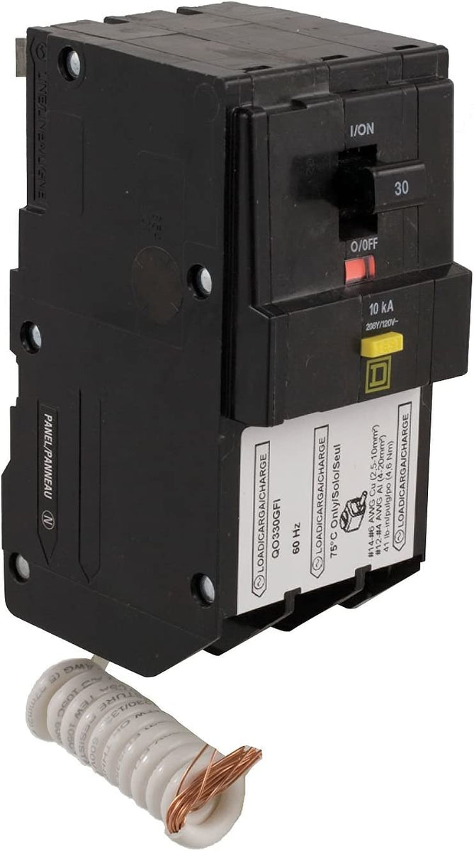 Square D 30 Amp GFCI Breaker - QO330GFI | Arck Electric – Arck ...