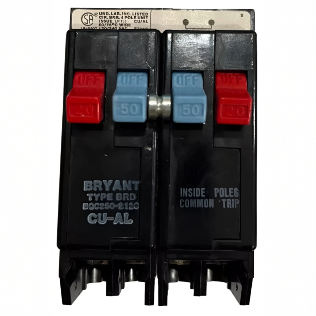 New Eaton 50/20 Quad Circuit Breaker - BQC2502120 | Arck Electric ...