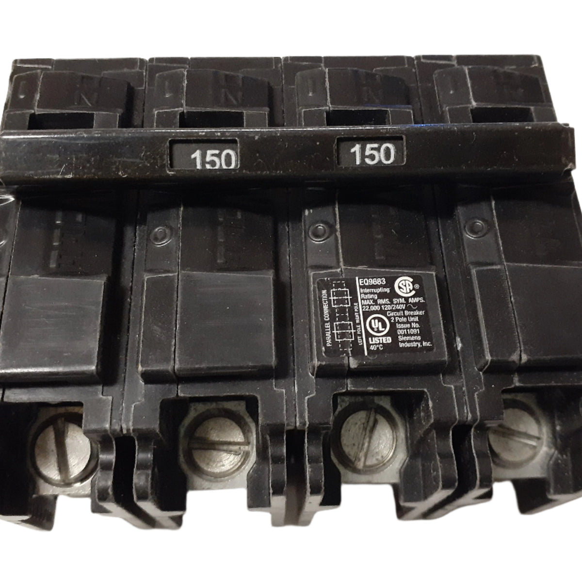 Siemens 150 Amp Main Breaker - EQ9683 | Arck Electric – Arck Electrical ...