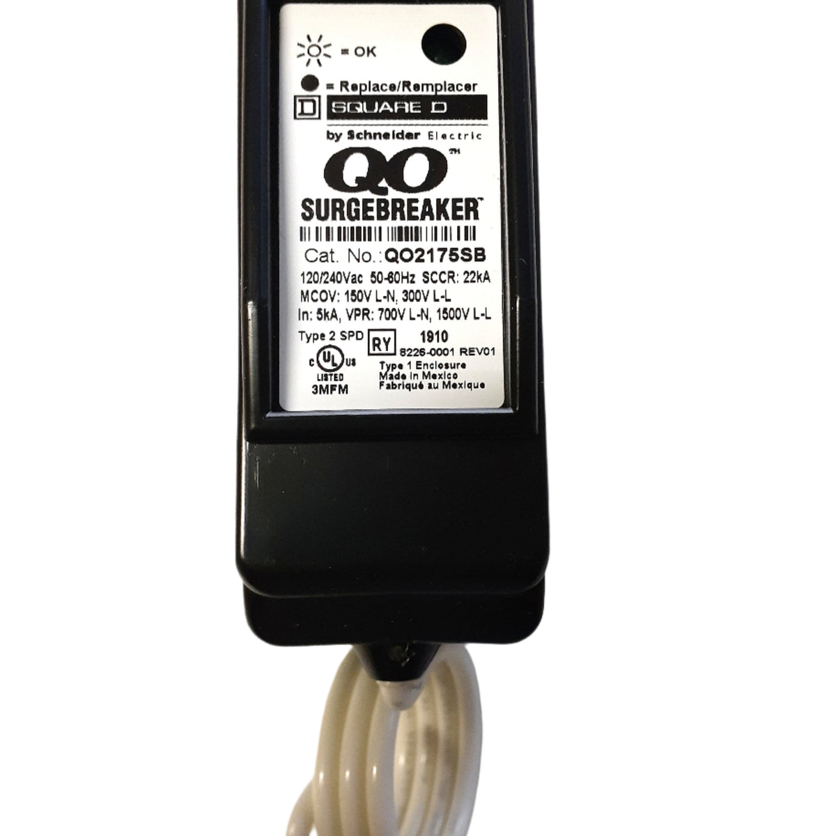 New Square D 175 Amp Surge Protection - QO2175SB | Arck Electric – Arck ...